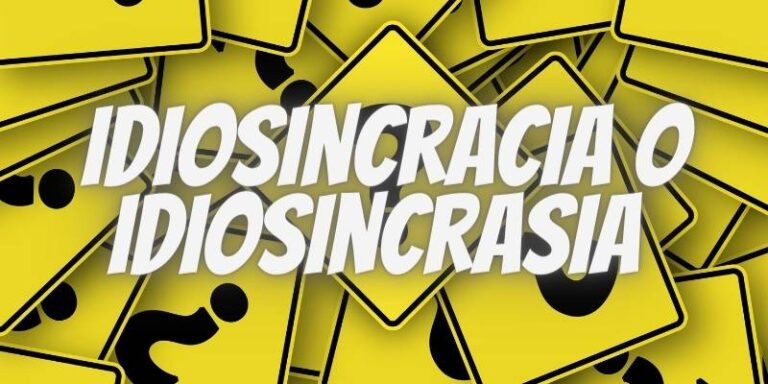 Idiosincracia o Idiosincrasia ¿Cómo se escribe correctamente? - Usted ...